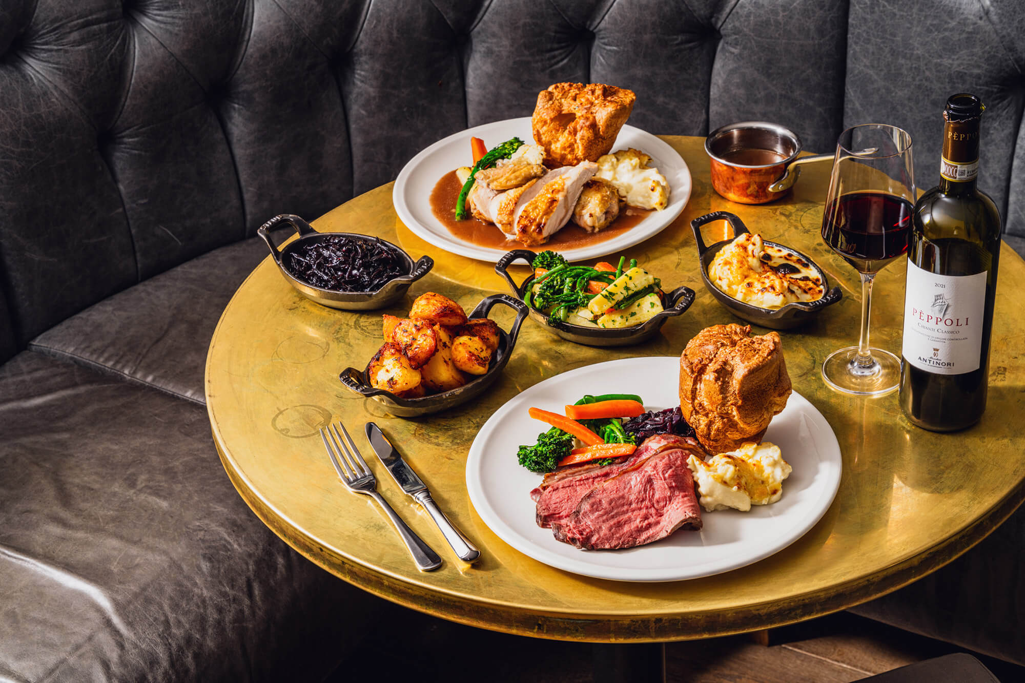 3-Course Sunday Lunch in Stove for Two People - The Langdale Hotel & Spa